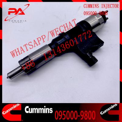 China Real price High Quality Common Rail Injector 095000-9800 Diesel Pump Injector 095000-9800 for High Pressure Engine for sale