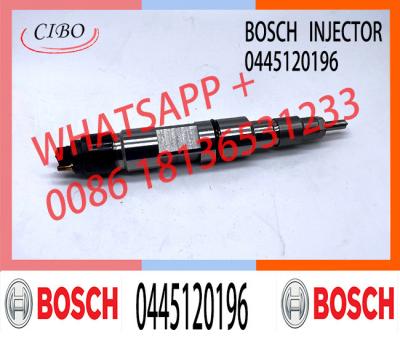 Chine Original Common Rail Fuel Injector 0445120196 0445120128 10117168 10490018 For LIEBHERR R974B Excavator à vendre
