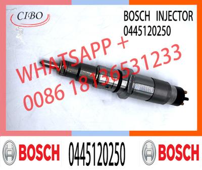 Chine diesel fuel injector nozzle factory supply common rail injector 0445120060 0445120250 for CUMMINS ISBe DAF6.7D 3.9D 4.5D à vendre