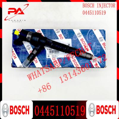 China Inyector Common Rail original 0445110519 para Bharat Benz A4000700187 MX90965 en venta