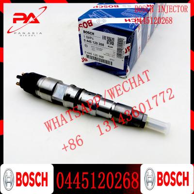 China Genuine Original New Injector 0445120268 Common Rail Fuel Diesel Injector 0445120268 for sale