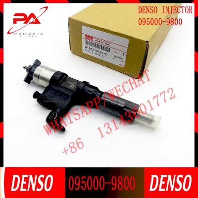Cina ricambi auto iniettore di carburante 8-98219181-0 095000-9800 iniettore per ugello iniettore motore ISUZU 4HK1 8-98219181-0 095000-980 in vendita