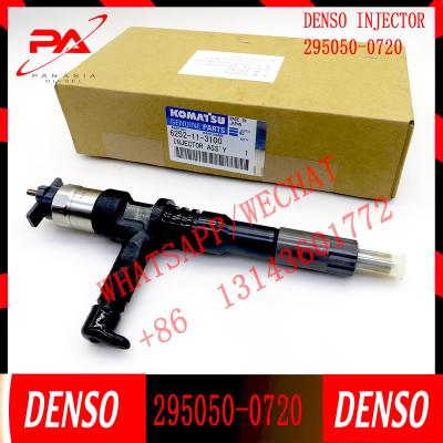 Cina Iniettore comune diesel originale 295050-0720 6252-11-3100 della ferrovia per KOMATSU in vendita
