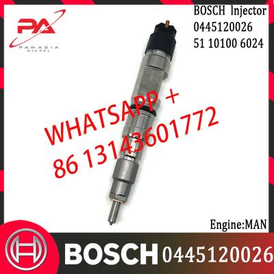 China Ursprünglicher allgemeiner Schienen-Dieselinjektor 0445120026 BOSCH 0445120030 51101006024 51101006035 für MANN Maschine zu verkaufen