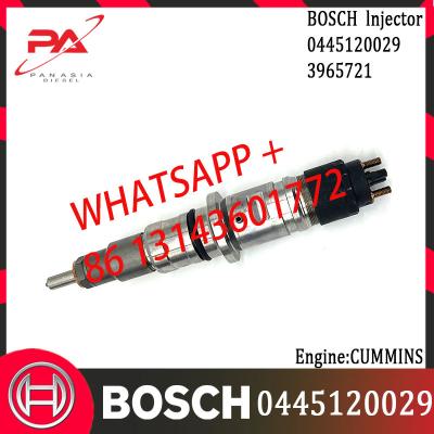 Cina Iniettore comune diesel originale 0445120029 della ferrovia di BOSCH 0445120035 3965721 3965720 per Cummins Engine in vendita