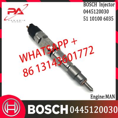 China Ursprünglicher allgemeiner Schienen-Dieselinjektor 0445120030 BOSCH 0445120031 0445120044 51101006035 51101006026 für MANN Maschine zu verkaufen