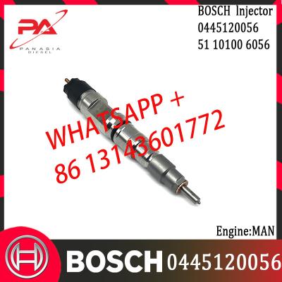 중국 갱내 승강기를 위한 보쉬 원래 디젤 커먼 레일 분사기 0445120055 0445120056 0445120068 51101006056 51101006058 판매용