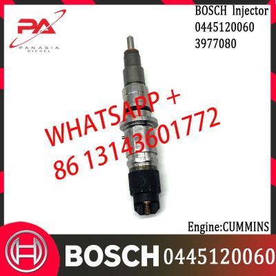 중국 쿠민스 / DAF 엔진을 위한 보쉬 원래 디젤 커먼 레일 분사기 0445120060 3977080 판매용