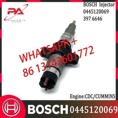 중국 CDC / 카민즈 엔진을 위한 보쉬 원래 디젤 커먼 레일 분사기 0445120069 3976646 판매용