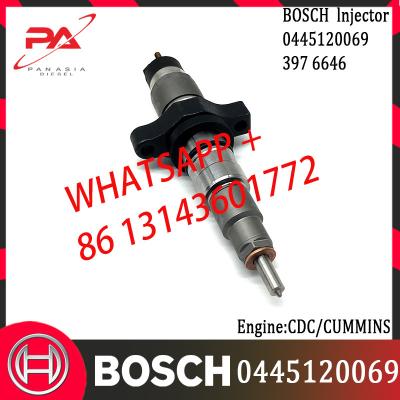 중국 CDC / 카민즈 엔진을 위한 보쉬 원래 디젤 커먼 레일 분사기 0445120069 3976646 판매용