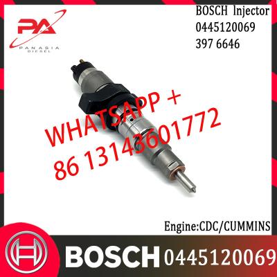 중국 CDC / 카민즈 엔진을 위한 보쉬 원래 디젤 커먼 레일 분사기 0445120069 3976646 판매용