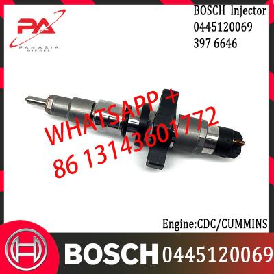 중국 CDC / 카민즈 엔진을 위한 보쉬 원래 디젤 커먼 레일 분사기 0445120069 3976646 판매용