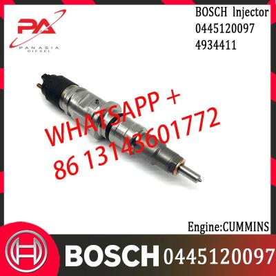 China Ursprünglicher allgemeiner Schienen-Dieselinjektor 0445120097 BOSCH 0445120125 0445120132 4934411 4940170 für Cummins Engine zu verkaufen