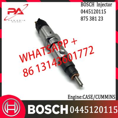China ursprünglicher allgemeiner Schienen-Dieselinjektor 0445120237 0445120240 0445120112 0445120115 0445120144 für CASE/CUMMINS zu verkaufen