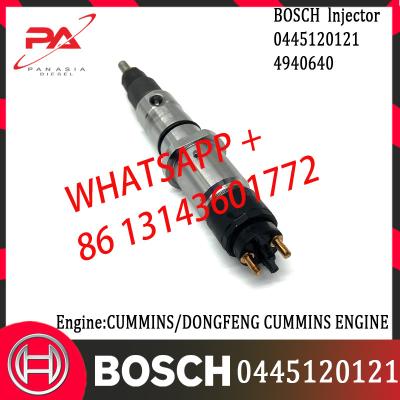 Cina iniettore comune diesel originale 0445120121 della ferrovia 0445120122 0445120123 4940640 per CUMMINS/DONGFENG CUMMINS ENGINE in vendita