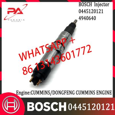 Cina iniettore comune diesel originale 0445120121 della ferrovia 0445120122 0445120123 4940640 per CUMMINS/DONGFENG CUMMINS ENGINE in vendita