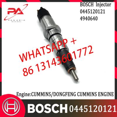 Cina iniettore comune diesel originale 0445120121 della ferrovia 0445120122 0445120123 4940640 per CUMMINS/DONGFENG CUMMINS ENGINE in vendita