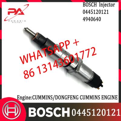 Cina iniettore comune diesel originale 0445120121 della ferrovia 0445120122 0445120123 4940640 per CUMMINS/DONGFENG CUMMINS ENGINE in vendita