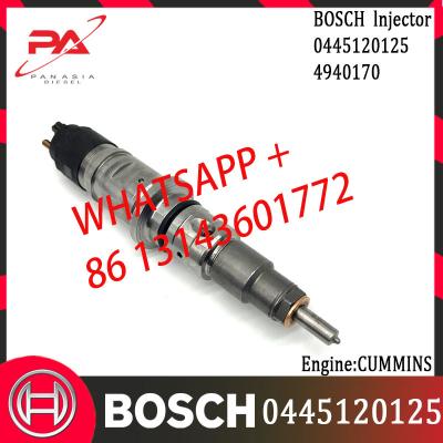 중국 쿠민스를 위한 원래 디젤 커먼 레일 분사기 0445120125 0445120132 4940170 4945381 판매용