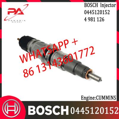 중국 쿠민스를 위한 원래 디젤 커먼 레일 분사기 0445120151 0445120152 0445120159 0445120177 4981126 판매용