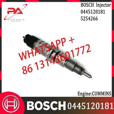 China ursprünglicher allgemeiner Schienen-Dieselinjektor 0445120181 0445120184 0445120185 0445120187 5254266 4981077 für CUMMINS zu verkaufen