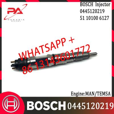 중국 남자 / TEMSA를 위한 0445120219 원래 디젤 커먼 레일 분사기 0445120147 0445120219 51101006085 51101006127 판매용