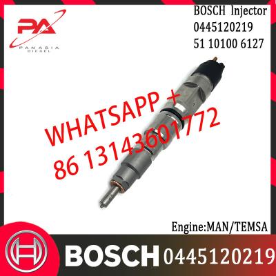 중국 남자 / TEMSA를 위한 0445120219 원래 디젤 커먼 레일 분사기 0445120147 0445120219 51101006085 51101006127 판매용