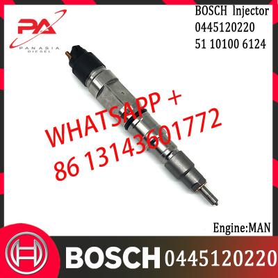 중국 남자를 위한 원래 디젤 커먼 레일 분사기 0445120220 0445120274 0445120275 0445120276 51101006138 51101006124 판매용