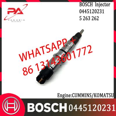 Китай Первоначальный дизельный инжектор 0445120231 коллектора системы впрыска топлива 0445120305 0445120328 5263262 5268436 5273750 для CUMMINS/KOMATSU продается