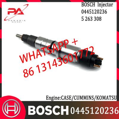 Китай Первоначальный дизельный инжектор 0445120236 коллектора системы впрыска топлива 0445120272 5263308 87581565 для CASE/CUMMINS/KOMATSU продается
