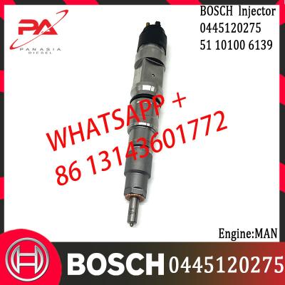 Китай Первоначальный дизельный инжектор 0445120281 коллектора системы впрыска топлива 0445120275 0445120276 на ЧЕЛОВЕК 51101006141 51101006139 51101006140 продается