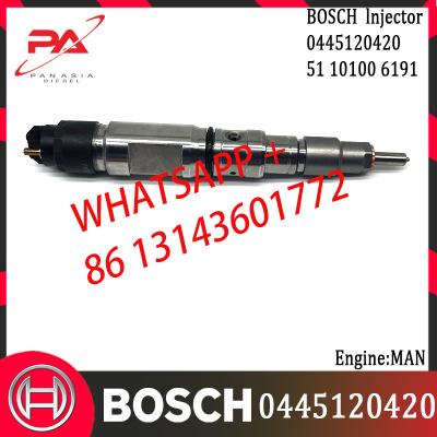 중국 남자를 위한 원래 디젤 커먼 레일 분사기 0445120420 0445120220 0445120281 0445120218 0445120341 51101006191 판매용