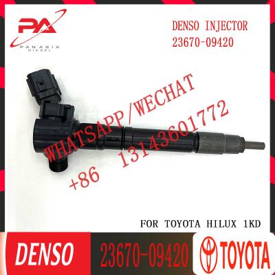 China 295700-0550 23670-09420 Common Rail Fuel Injector For Toyota Fortuner Hilux Land Cruiser 1GD-FTV ENGINE for sale