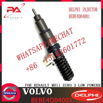 China 4 injetor comum BEBE4D35001 BEBE4D04001 do trilho do injetor de combustível diesel 21644596 dos pinos para RENAULT MD11 à venda