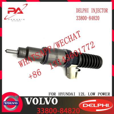 Cina Iniettore diesel 33800 84820, 33800-84820, 3380084820, 21306407 BEBE4D19002 per il motore di Hyundai D6CC in vendita