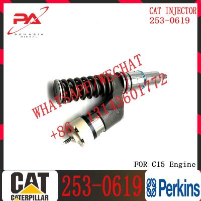 China Inyector diesel 253-0619 10R-7232 239-4908 239-4908 del motor 3406E para el carril común de C-A-Terpillar en venta