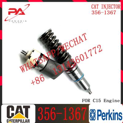 China Inyector 253-0615 Inyector Common Rail 356-1367 355-6110 244-7715 10R-3264 10R-0956 Para el motor C15 en venta
