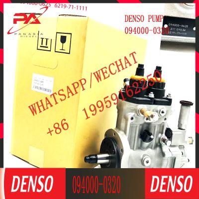 China Mechanical Engine Parts FUEL PUMP 6217-71-1120 094000-0320 for Engine WA500-3 SA6D140E-3 for sale