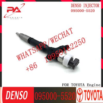 Cina Nuovo iniettore diesel 095000-5520 per TO-YOTA HILUX 2KD-FTV 23670-0L010 in vendita