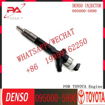 China 095000-5890 for toyota engine common rail injector 095000-5890 injector diesel engine injector for toyota for sale