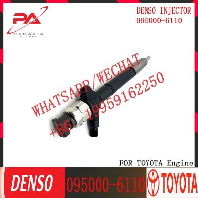 Cina 095000-6110 per Toyota Avensis 2.2 D 2AD-FTV 0950006110 095000 6110 Iniettore di carburante originale 23670-09130 in vendita
