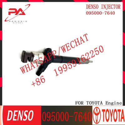 China High Quality Diesel Common Rail Fuel Injector 095000-7640 for Corolla Verso Rav4 2AD-FTV 23670-0R170 for sale