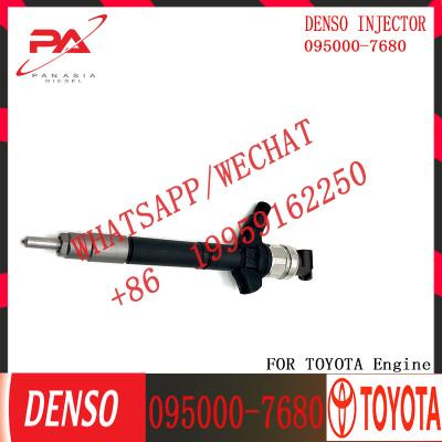 Cina Iniettore comune 23670-0R180 della ferrovia dell'ugello 095000-7680 diesel di iniezione di carburante per TOYOTA 1AD-FTV 2AD-FTV in vendita