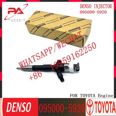 Cina Iniettore comune della ferrovia 23670-30110 095000-6180 095000-5920 per il motore diesel 1KD-FTV in vendita