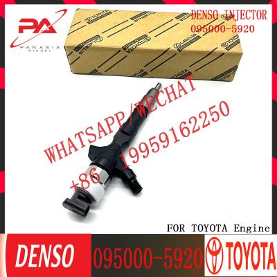 China Gemeenschappelijke Spoorinjecteur 23670-30110 095000-6180 095000-5920 voor Dieselmotor 1kd-FTV Te koop