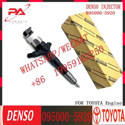 China Gemeenschappelijke Spoorinjecteur 23670-30110 095000-6180 095000-5920 voor Dieselmotor 1kd-FTV Te koop