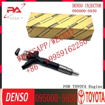 China Injetor de trens comuns 095000-5930 para camiões Toyota Injetor de bomba diesel 23670-09060 para motores de alta pressão Toyota à venda