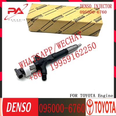 China injetor 095000-6760 comum do injetor 23670-30140 do trilho para TOYOTA 1KD-FTV, 2KD-FTV, D-4D, bocal 23670-30140 095 do injetor à venda