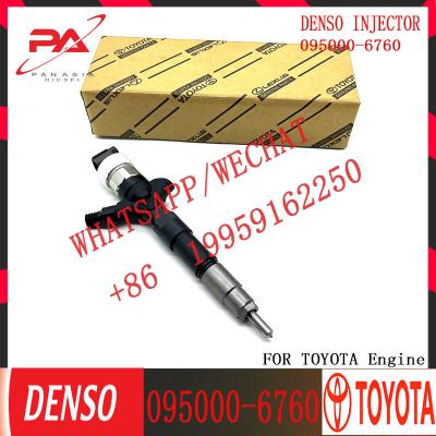 China injetor 095000-6760 comum do injetor 23670-30140 do trilho para TOYOTA 1KD-FTV, 2KD-FTV, D-4D, bocal 23670-30140 095 do injetor à venda