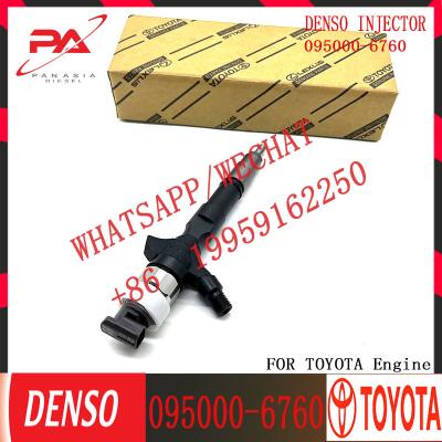 China injetor 095000-6760 comum do injetor 23670-30140 do trilho para TOYOTA 1KD-FTV, 2KD-FTV, D-4D, bocal 23670-30140 095 do injetor à venda